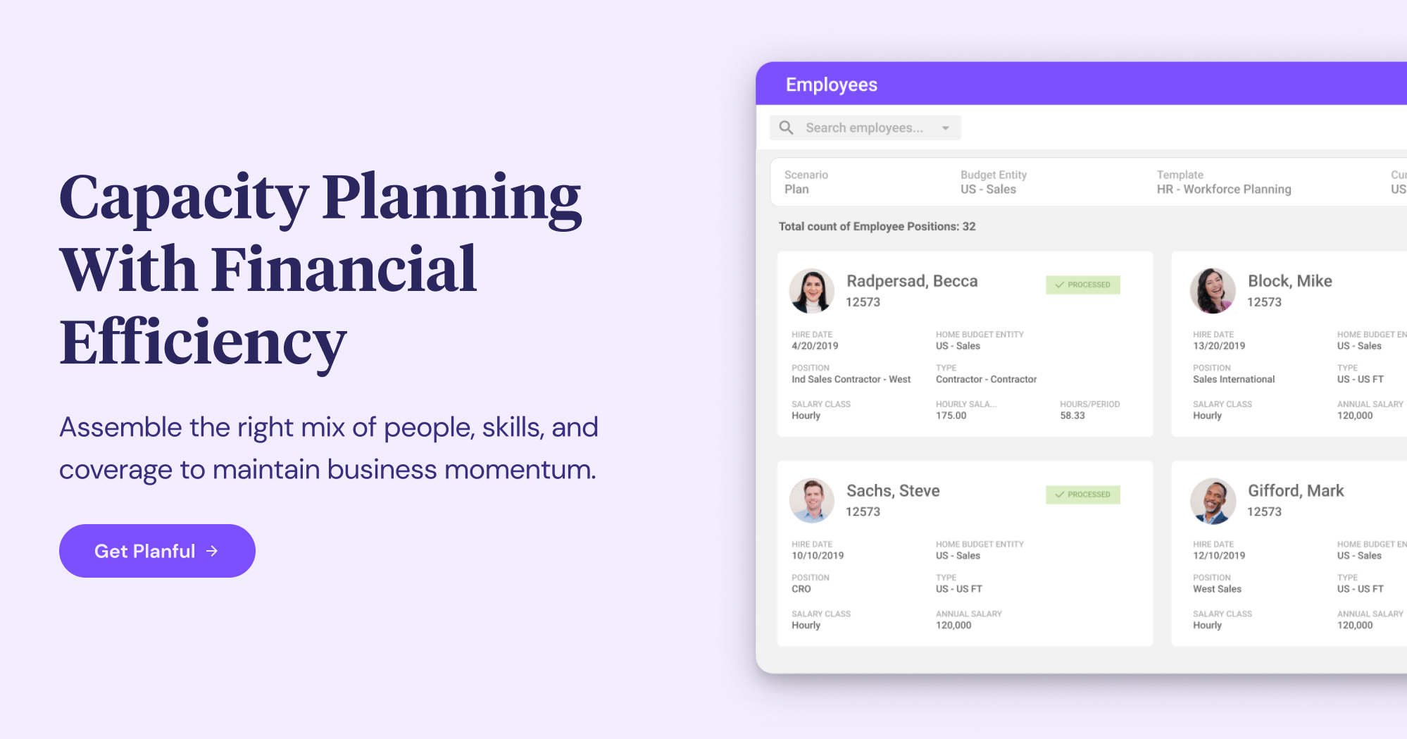 Capacity Planning - Planful