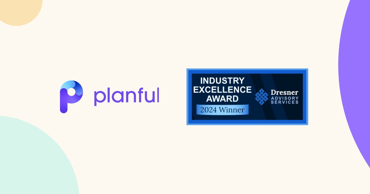 Planful Honored with Industry Excellence Award and Named An Overall ...