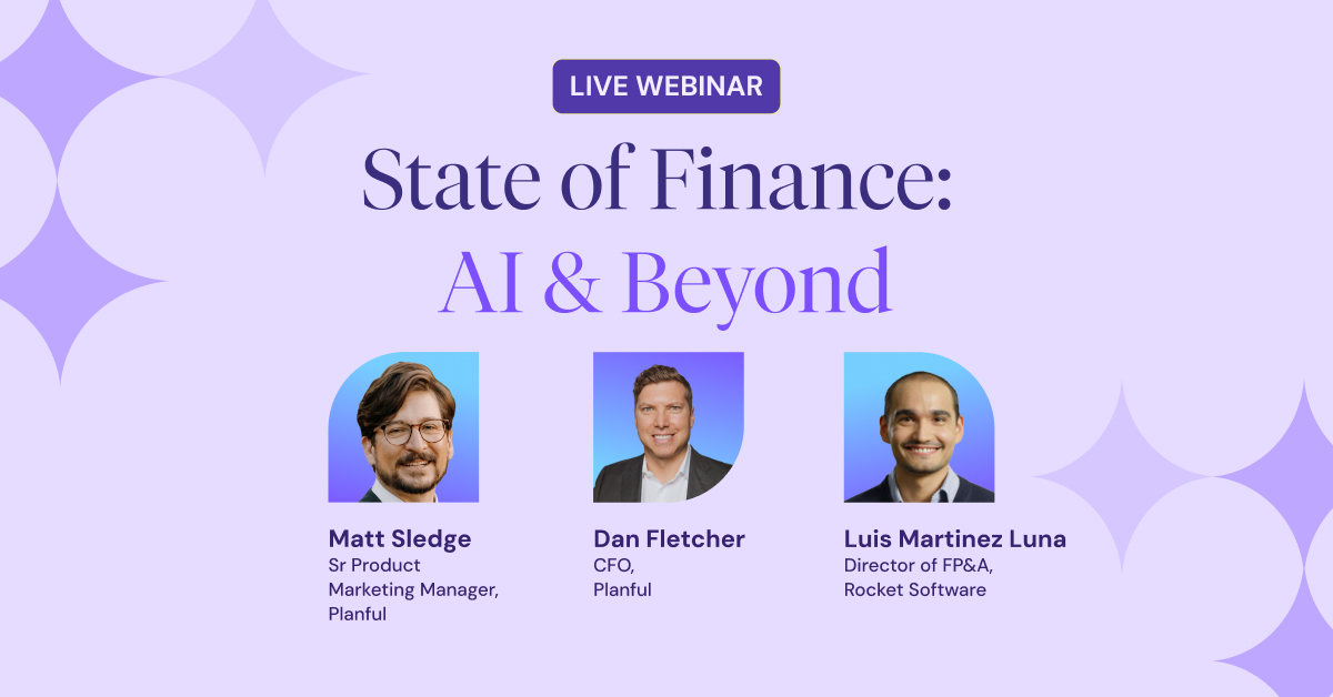 State of Finance: AI & Beyond - Planful